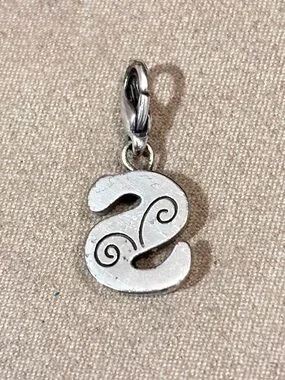 Brighton | Jewelry | Brighton Chic Alpha Snap On Charm Letter S In ...